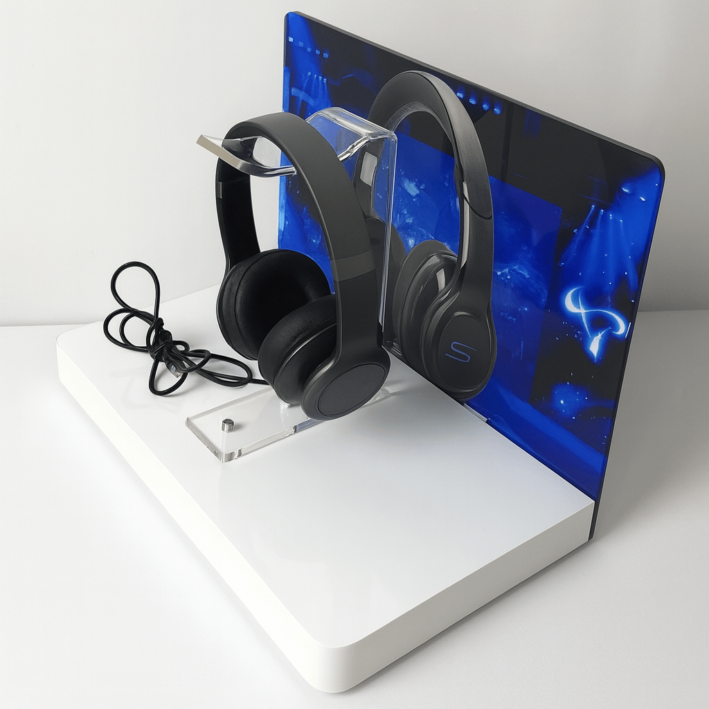 Countertop Headphone Display Rack for Bulk Orders