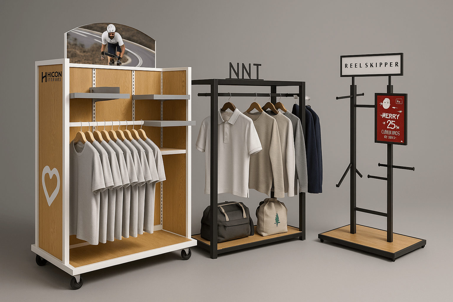 Wholesale Clothing Display Units for Retail Stores