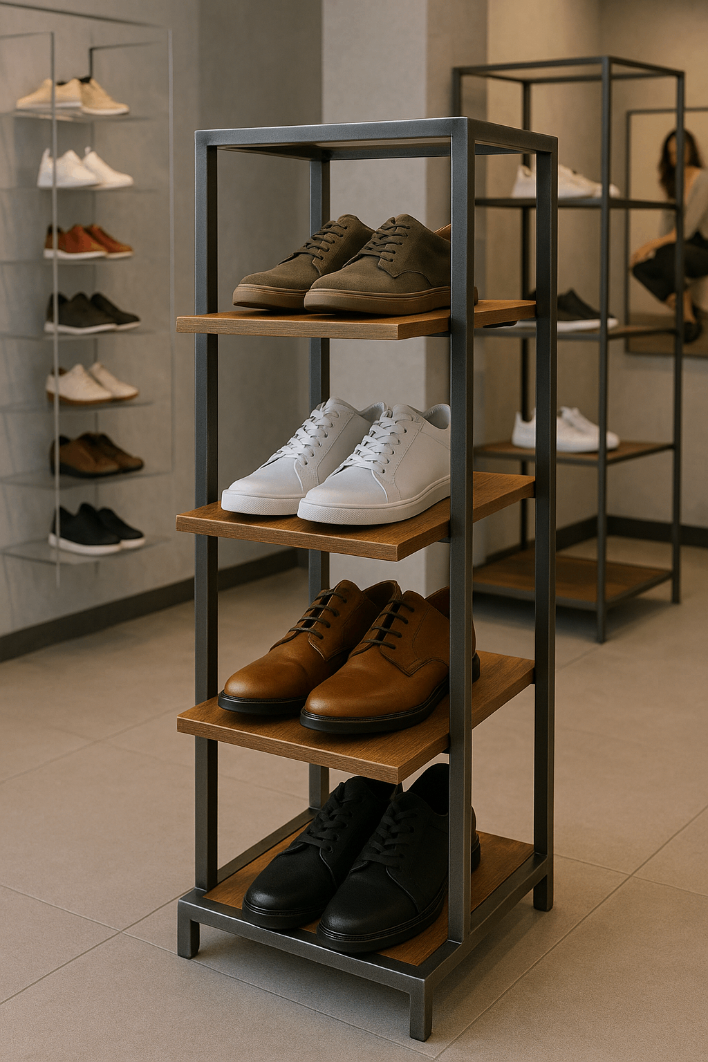 Shoe Display Stand Design: Maximize Retail ROI